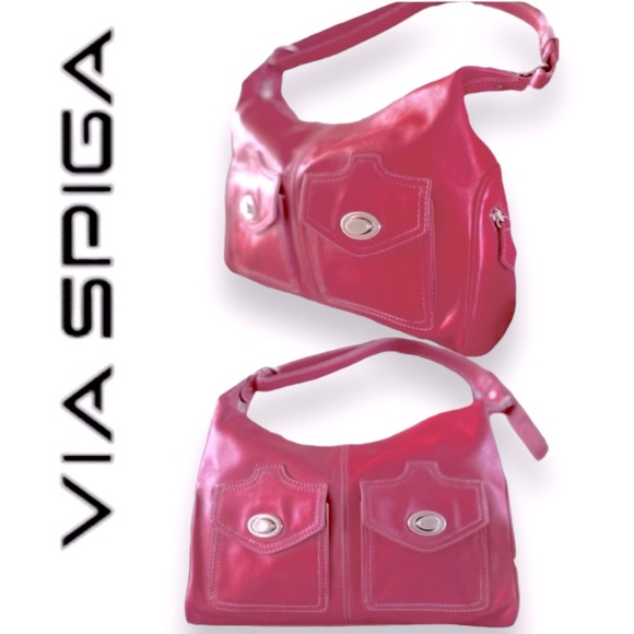 Via Spiga | Bags | Via Spiga Giant Hobo Shoulder Shopper Tote Hanbag ...